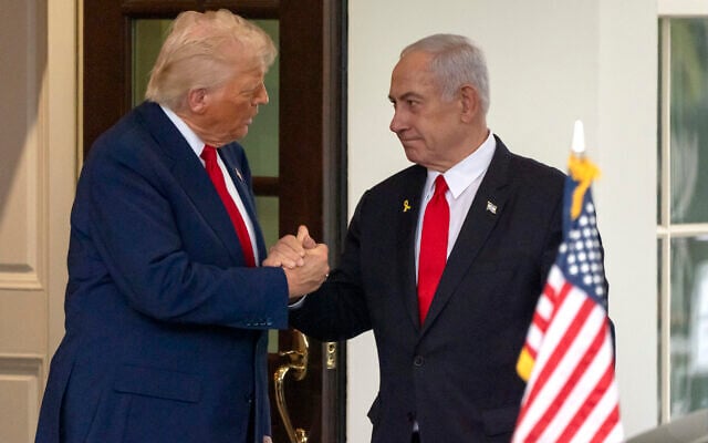Trump llamó a Netanyahu y a sí mismo “héroes de guerra” por atacar a ...